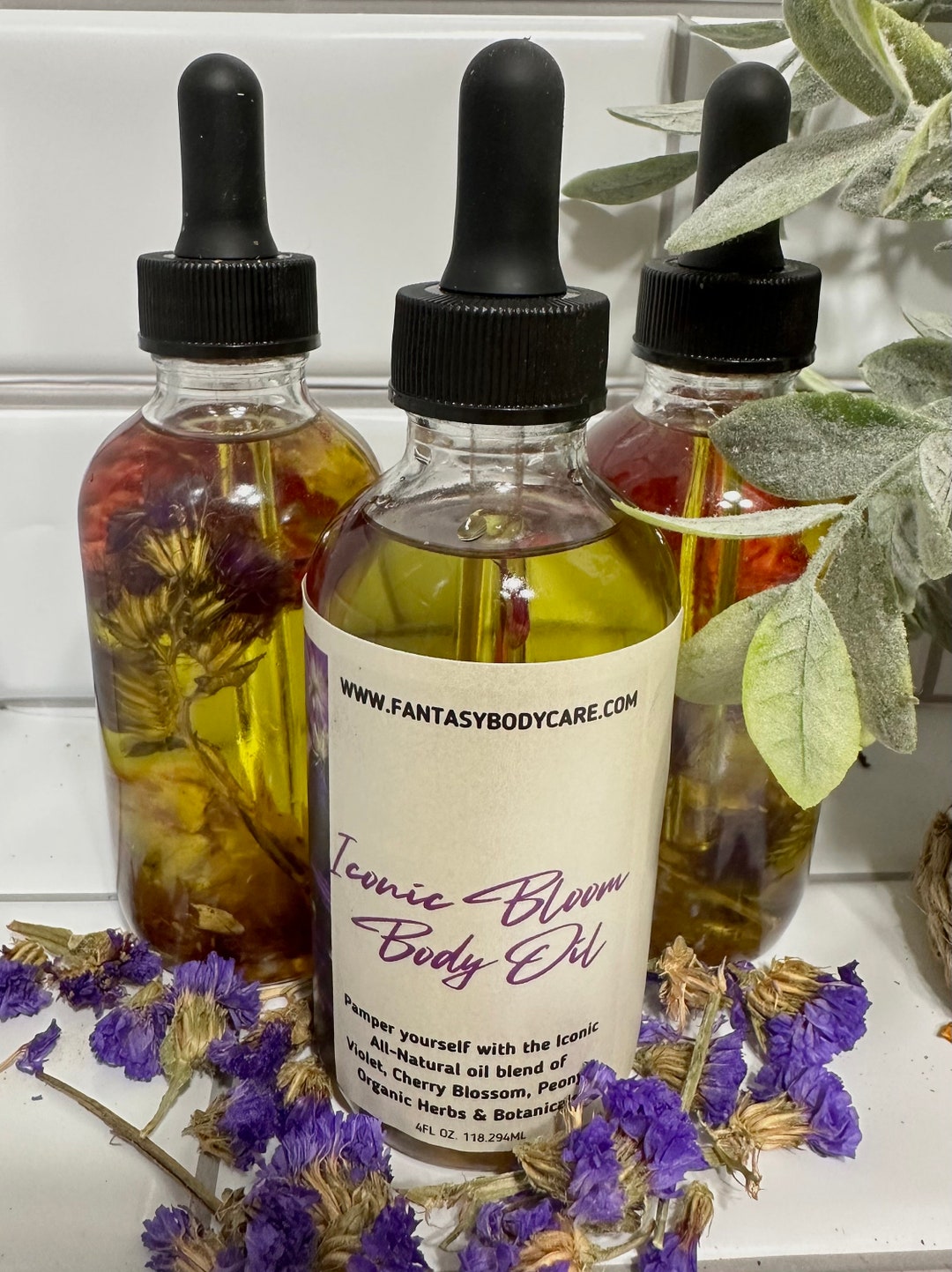 Iconic Bloom Botanical Body Oil - Etsy