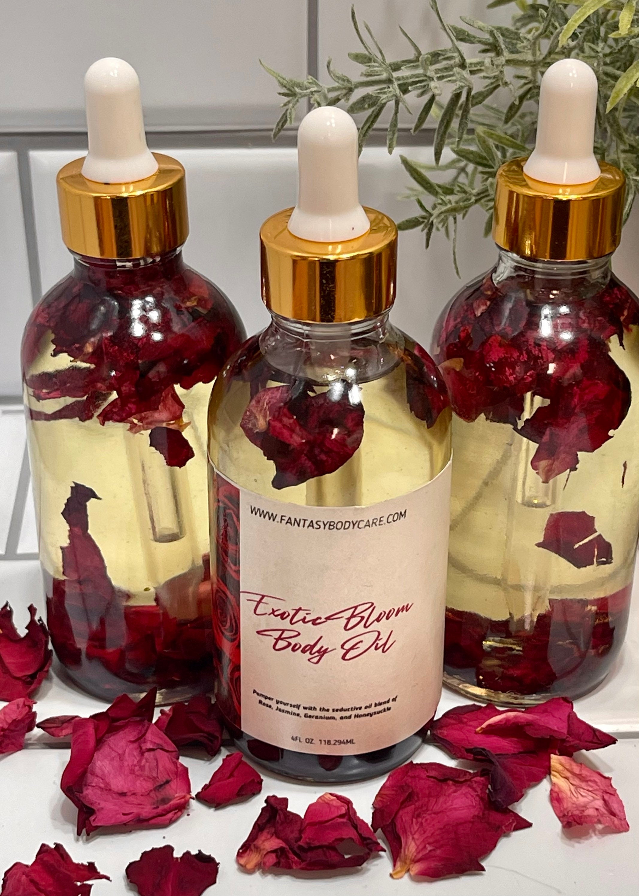 Exotic Bloom Botanical Body Oil - Etsy