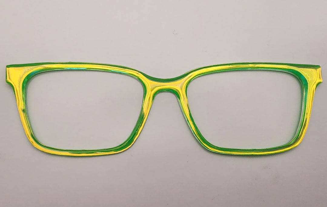 Green Iridescent Eyeglasses Toppers - Larkin-compatible - Etsy