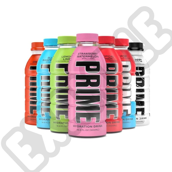 Prime bottle cake topper - Etsy.de