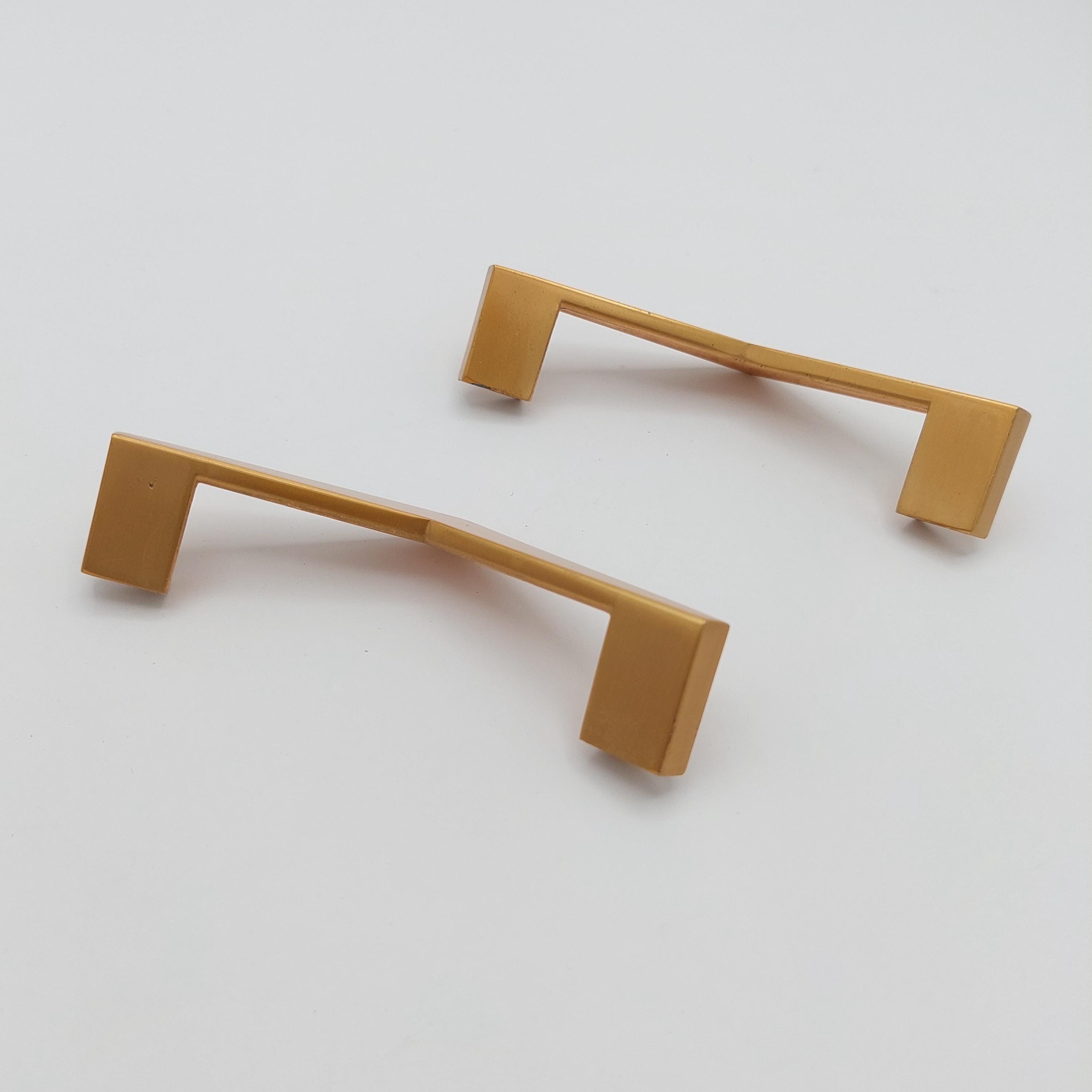 Pair of WESLOCK Vintage 1957 Solid Brass / Polished Copper Chevron ...