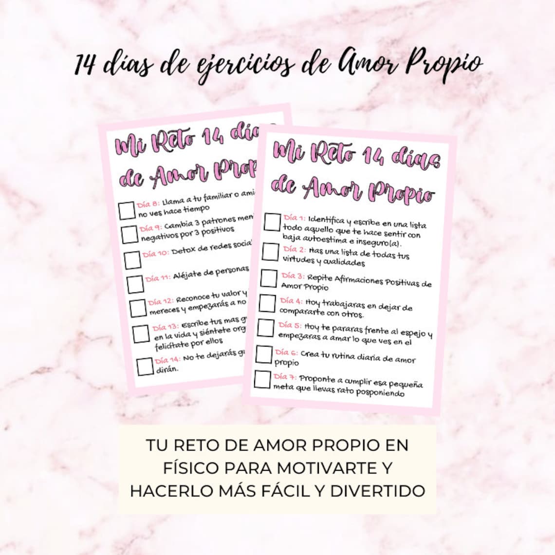 Mi Diario de Amor Propio | Journal con ejercicios. - Etsy México