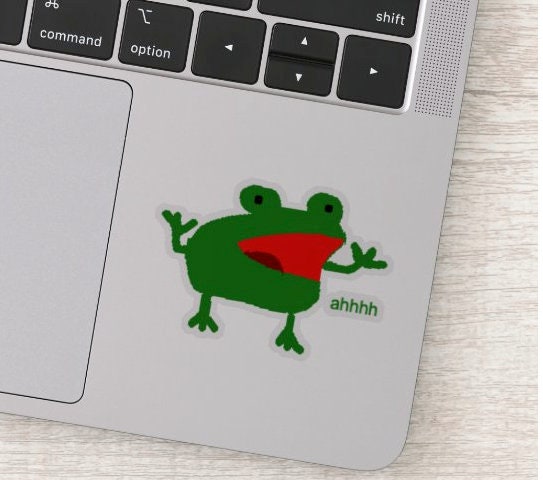 Froggy Man Ms Paint Boy - Etsy