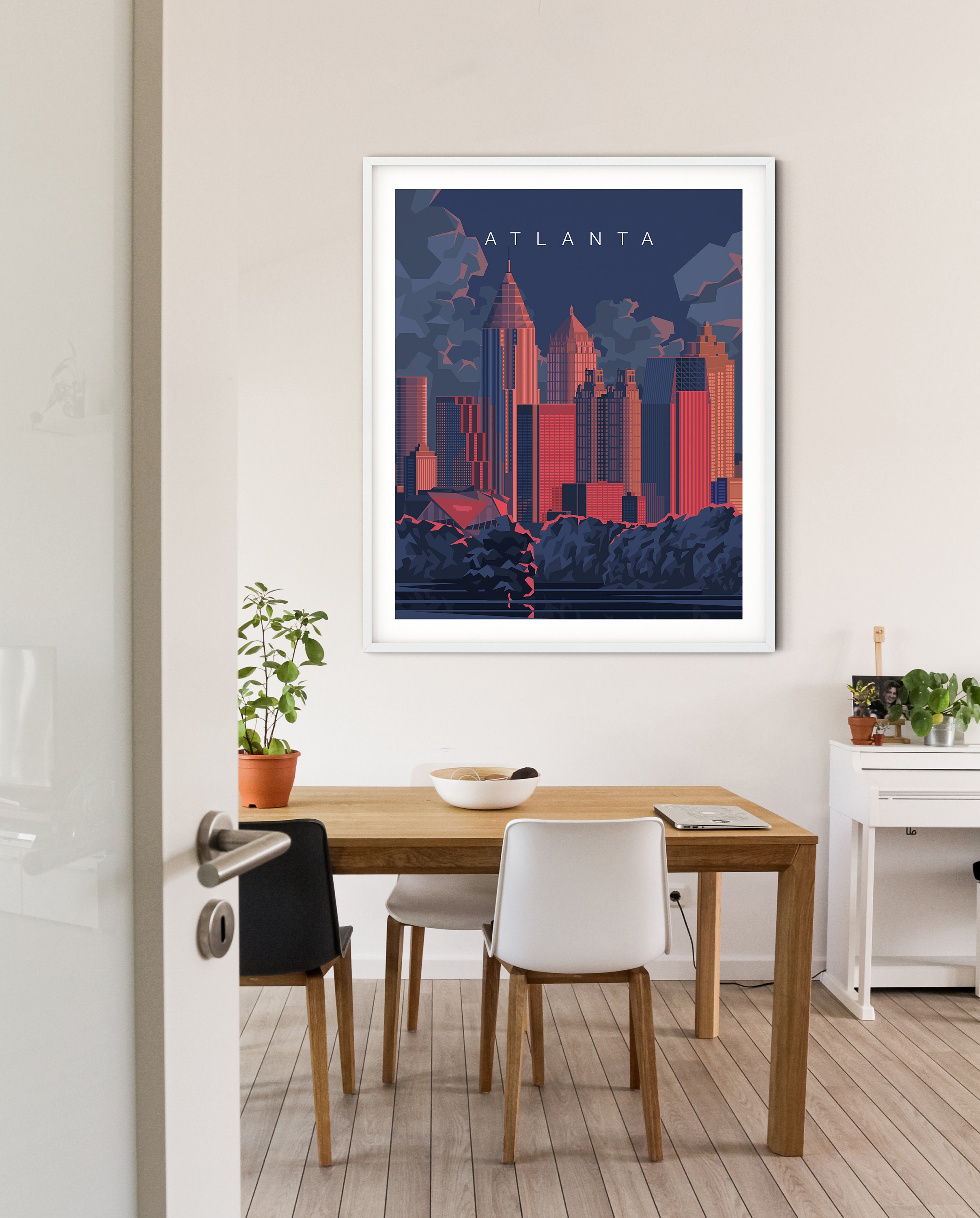 Atlanta, Georgia Poster - Etsy