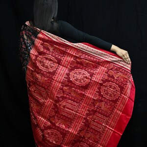 Black Mahula Benta Odisha Ikat Sambaluri Silk Saree-odisha Weaves ...