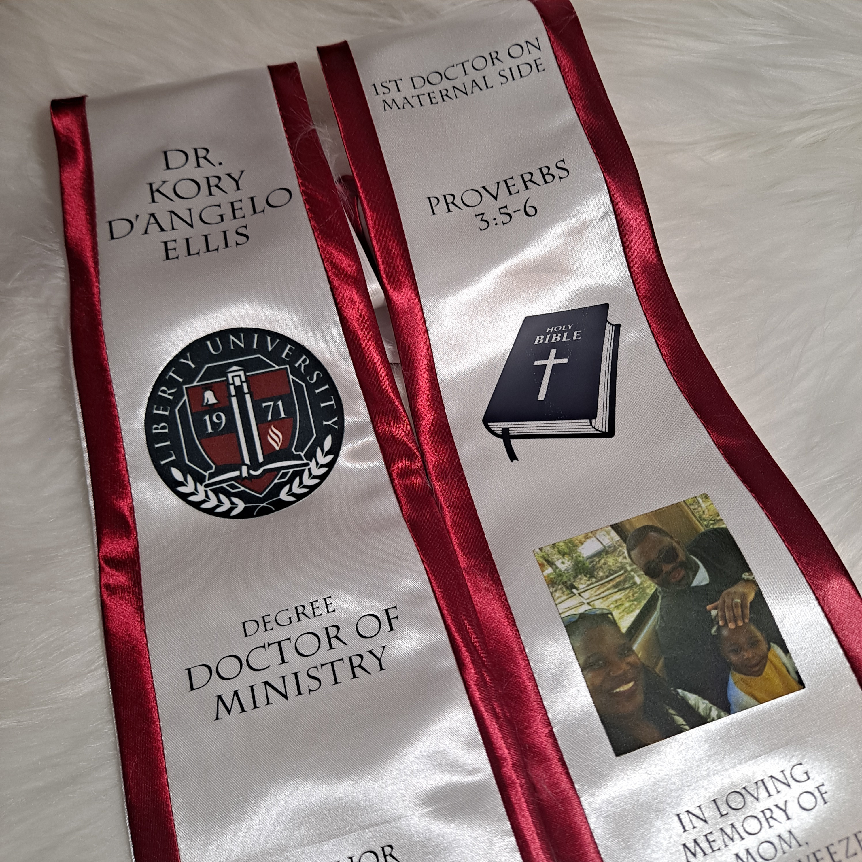 Custom Stoles for Graduation - Etsy