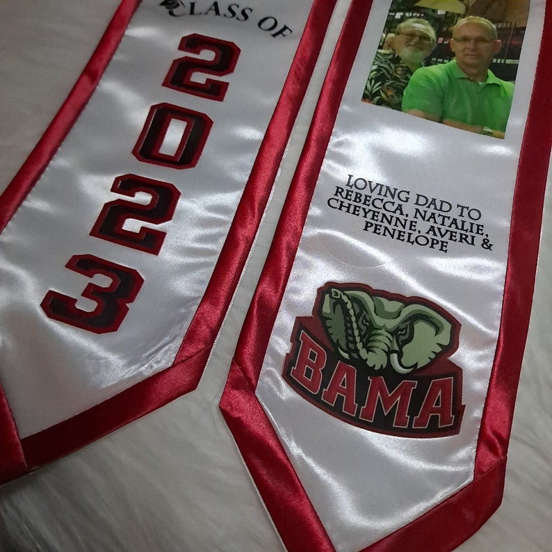 Custom Stoles for Graduation - Etsy