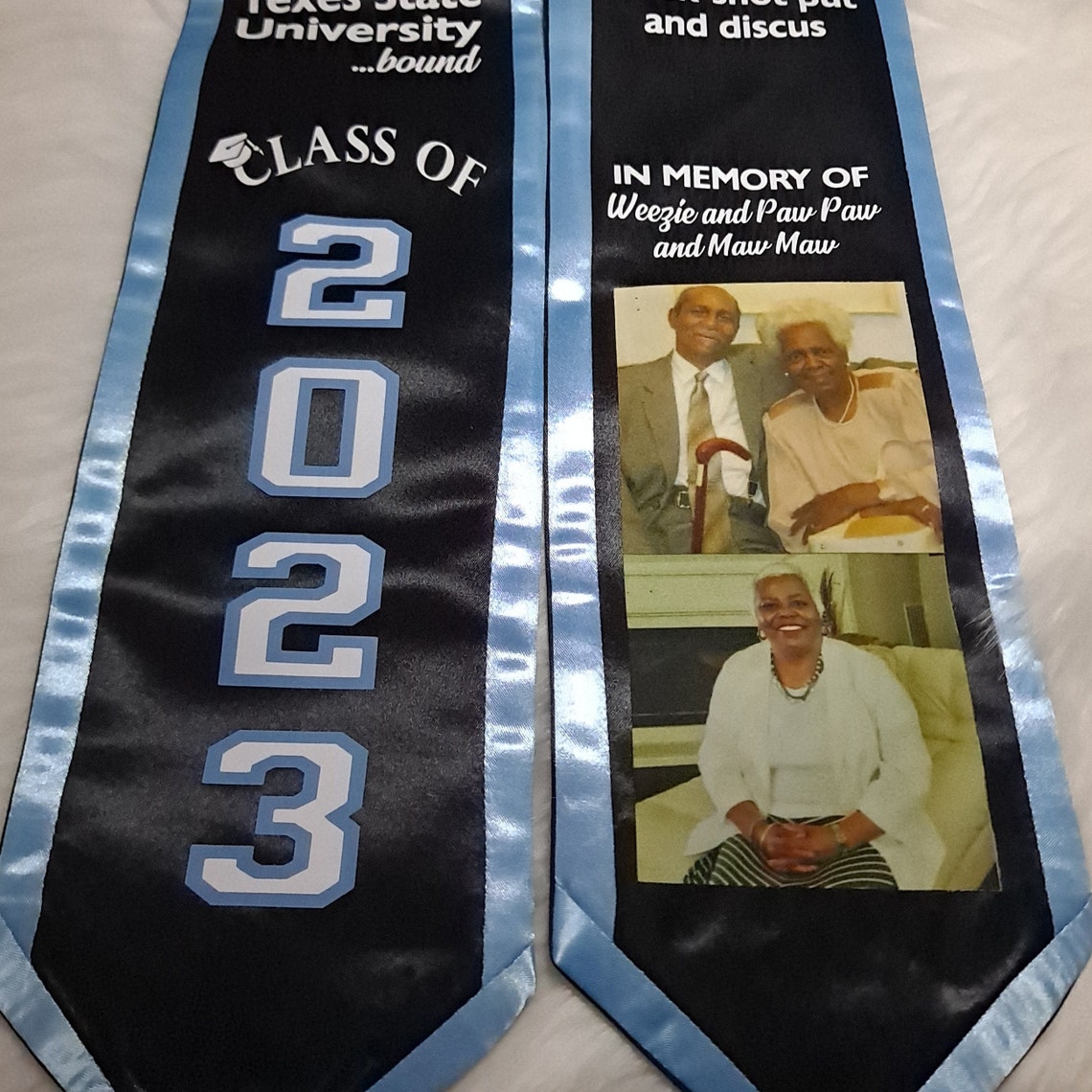 Custom Stoles for Graduation - Etsy