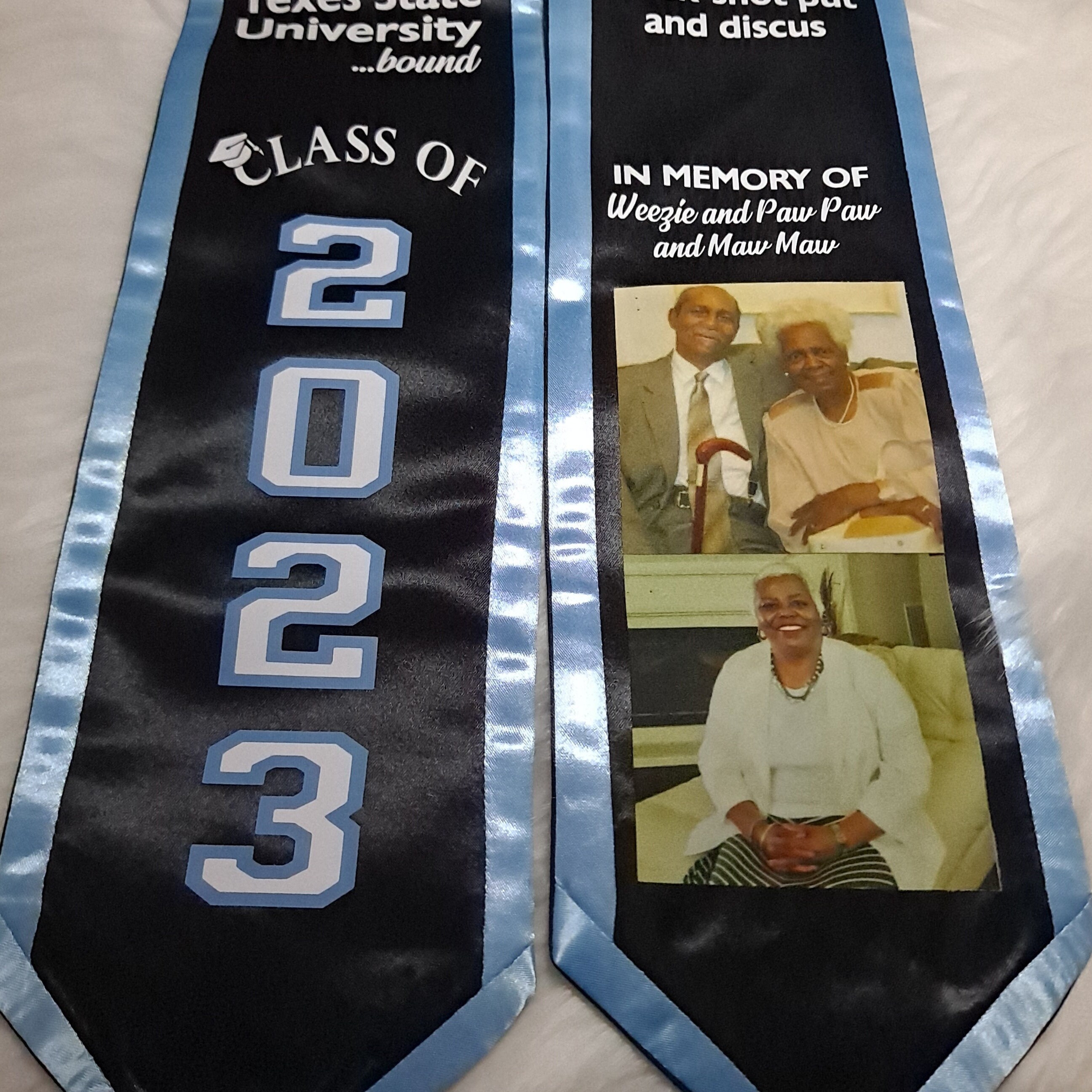 Custom Stoles for Graduation - Etsy