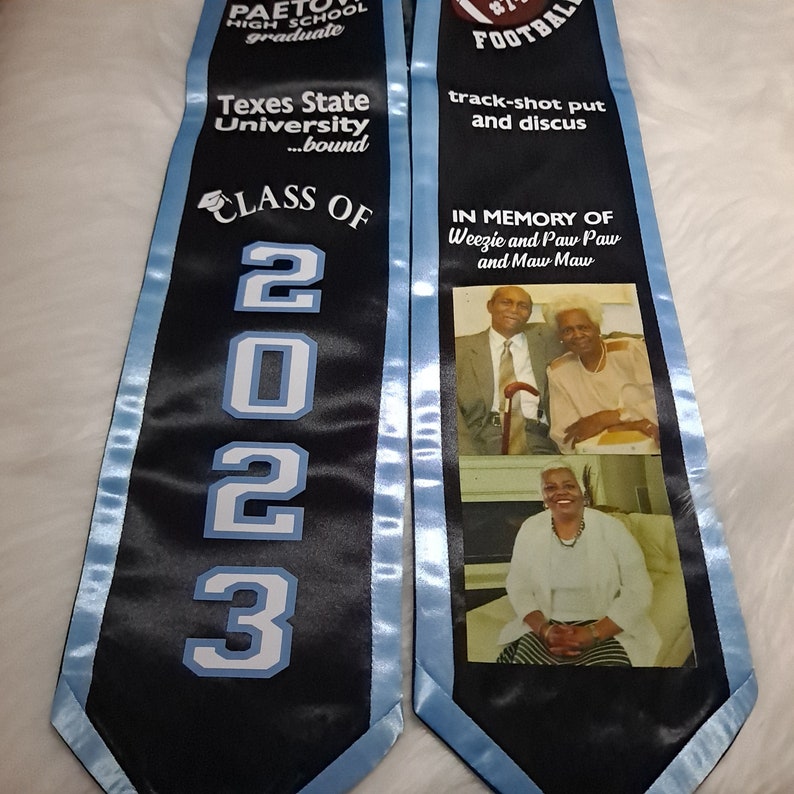 Custom Stoles for Graduation - Etsy