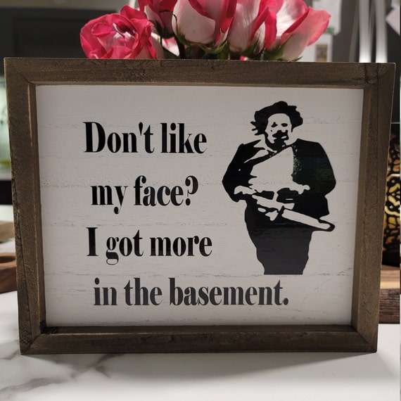 Leatherface Wall Decor Horror Texas Chainsaw Massacre | Etsy
