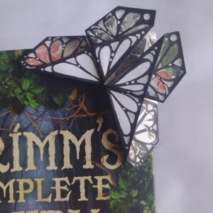 Paper Origami Butterfly Corner Bookmark ~ Choose Your Own Design ~ Gift ...