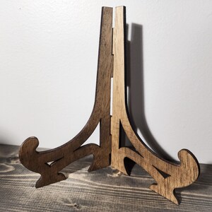Wood Sign Stands for Small Sign, Small Easel Sign Stands, Tier Tray ...