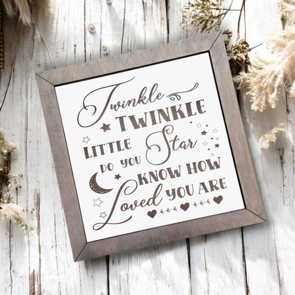 Twinkle Twinkle Little Star Signs - Etsy