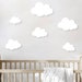 Baby Nursery Clouds Wooden Cloud Sign Set Nursery Cloud - Etsy