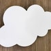 Baby Nursery Clouds Wooden Cloud Sign Set Nursery Cloud - Etsy