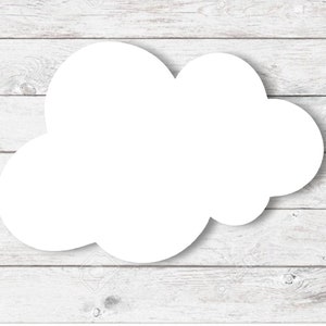 Baby Nursery Clouds, Wooden Cloud Sign Set, Nursery Cloud Signs, Modern ...