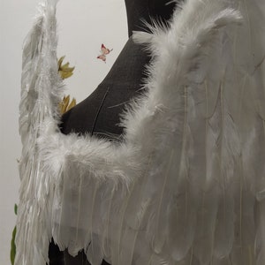 Angel Wings, Cospaly Props Can Be Freely Curved in Shape Feather Wings ...