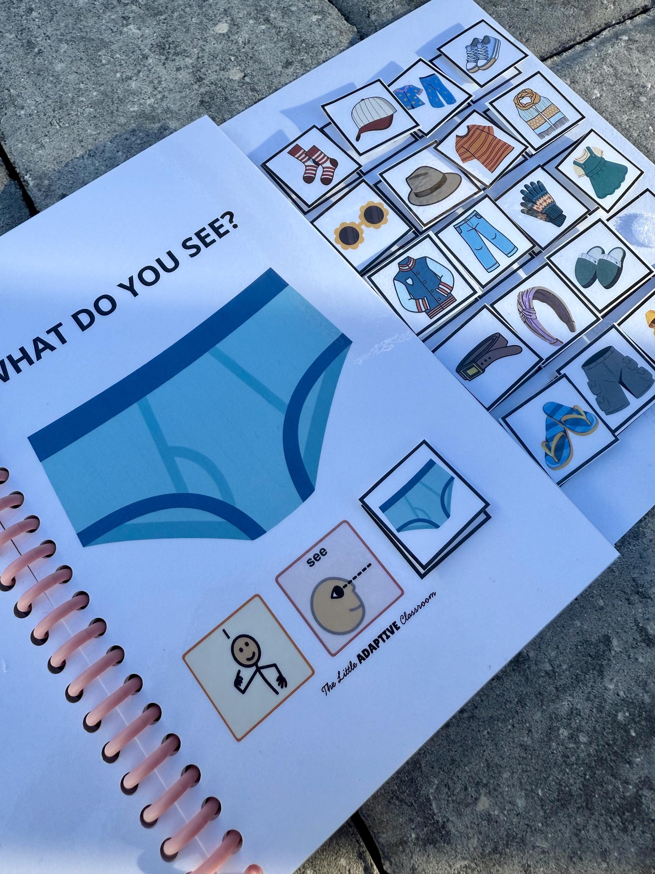 Interactive Adaptive Book: Special Education, Autism AAC (digital ...