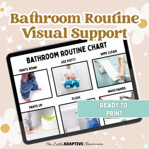 Potty Training Chart: Real Photo Visual Aid for Toddlers (digital ...