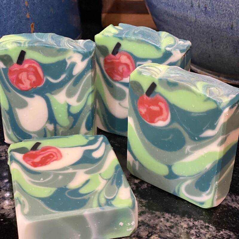 Apple Soap - Etsy