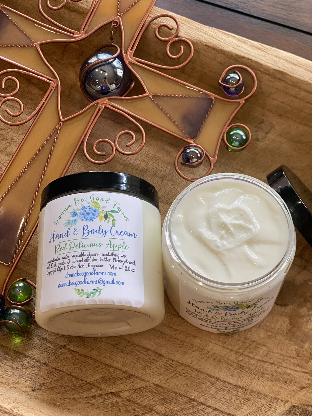 Hand & Body Cream - Red Delicious Apple - Etsy