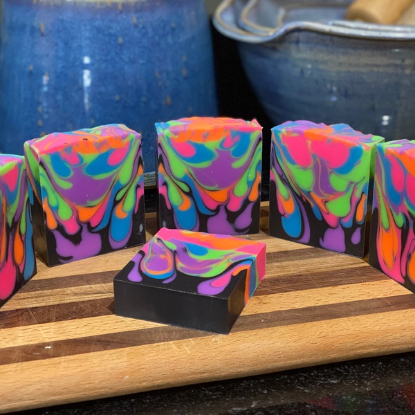 Neon Soap - Etsy