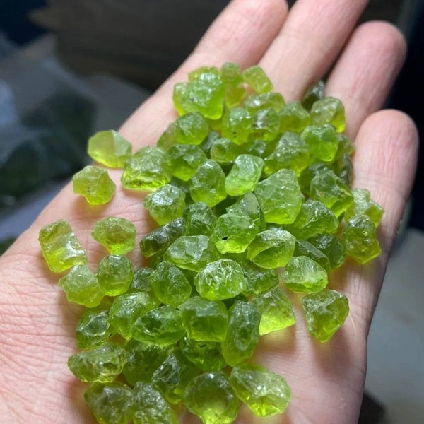 Green Peridot - Etsy