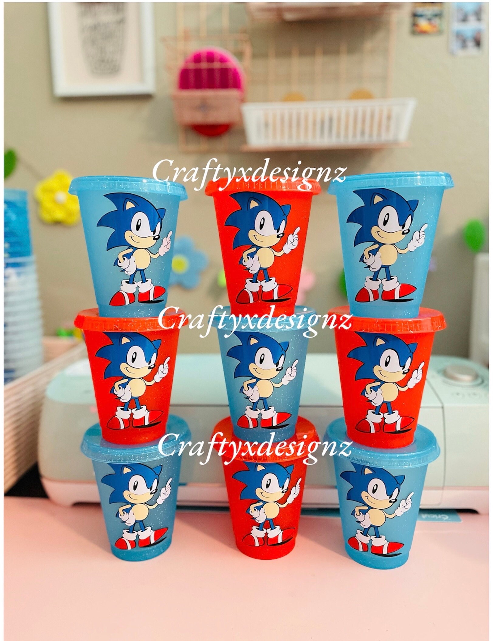 Sonic Cup / Kids Cup / Sonic the Hedgehog / Custom Cup / Kids Cups ...