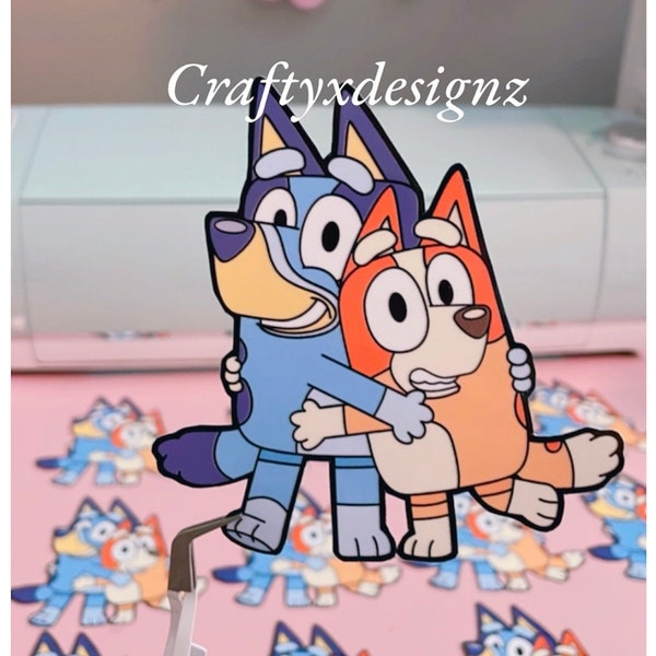 Bluey Stickers - Etsy