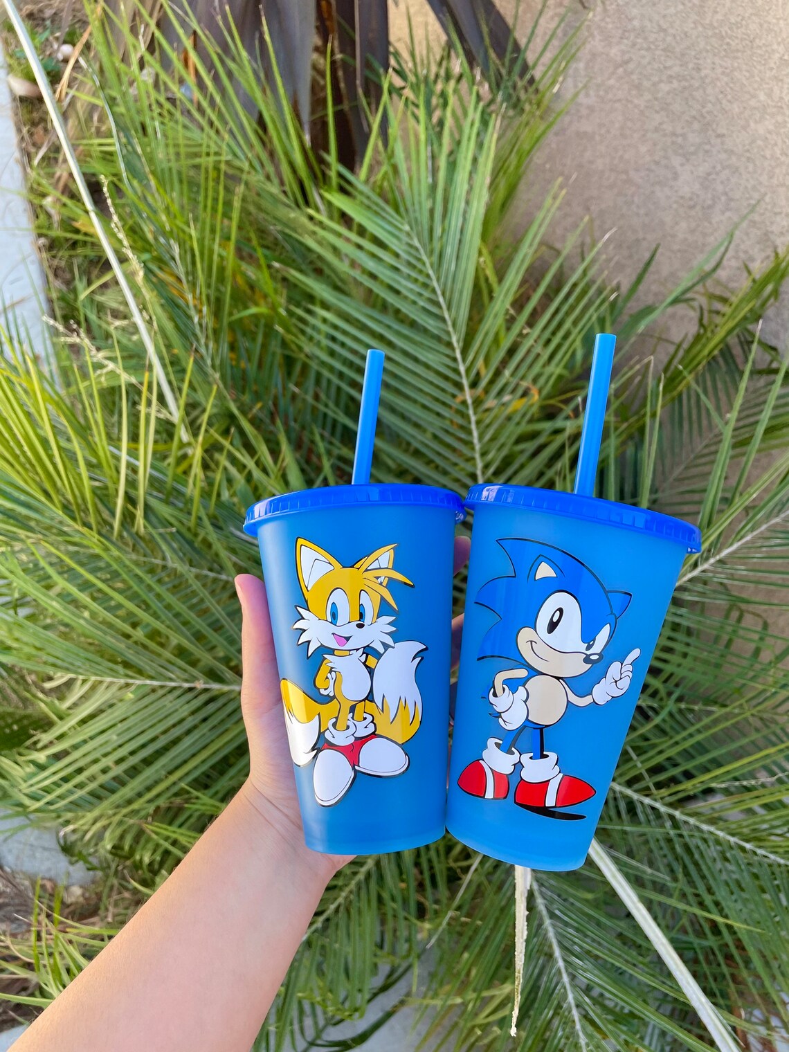 Sonic Cup / Kids Cup / Sonic the Hedgehog / Custom Cup / Color - Etsy