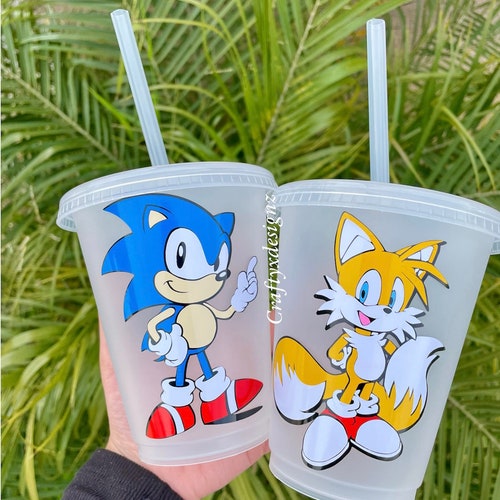 Sonic Cup / Kids Cup / Sonic the Hedgehog / Custom Cup / Kids - Etsy