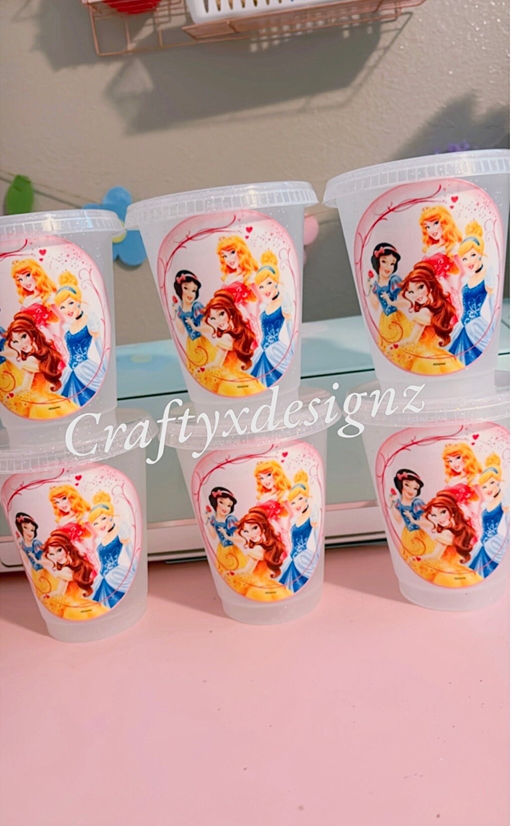 Custom Kids Cups / Personalized Cups / Princess Cups / Character Cups ...