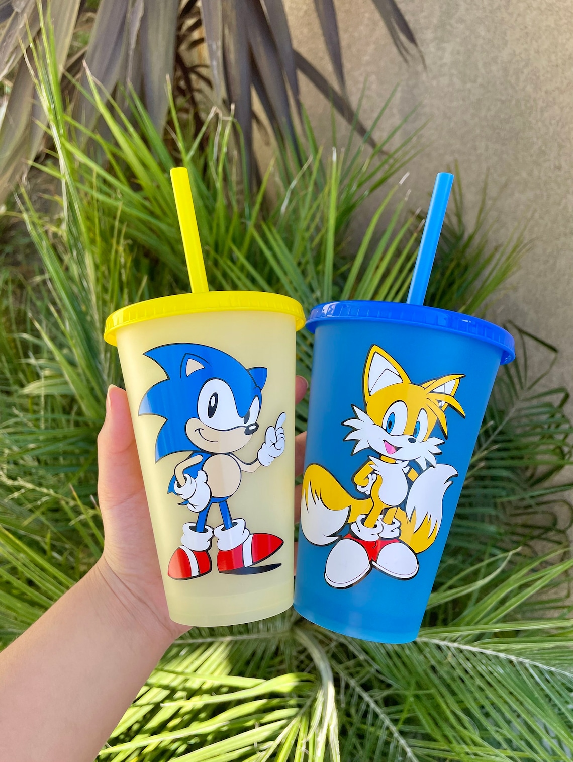 Sonic Cup / Kids Cup / Sonic the Hedgehog / Custom Cup / Color - Etsy
