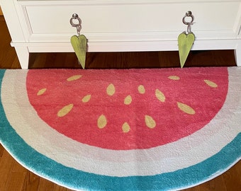 Watermelon Rug - Etsy