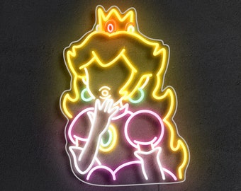 Super Mario Neon - Etsy