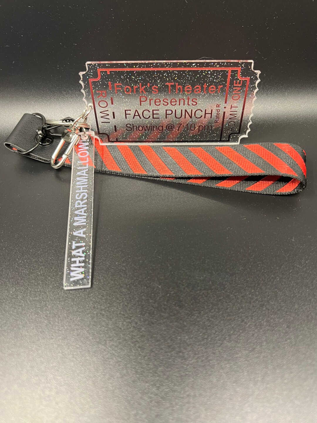 Vampire Werewolf Bella Swan Keychain Face Punch Forks Movie Ticket - Etsy