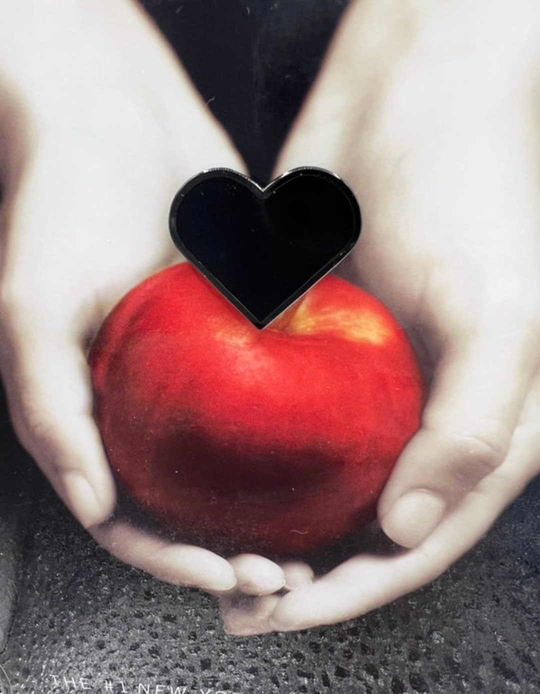 Hard Enamel Black Heart Dark Fantasy Pin Pinback Filler Board - Etsy