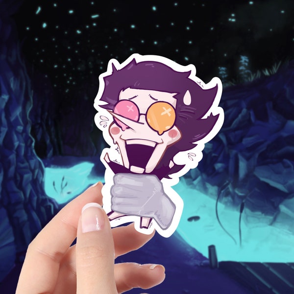 Spamton Car Sticker - Etsy