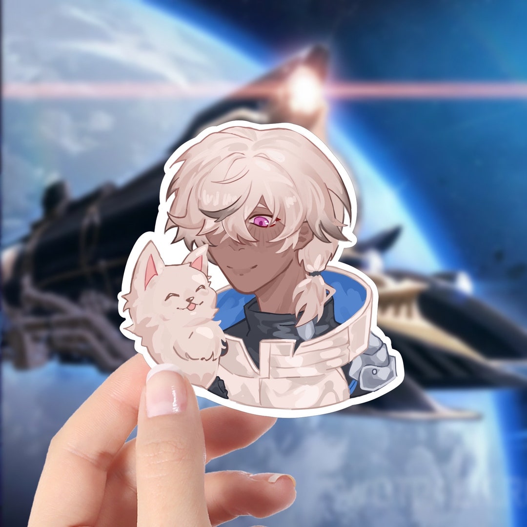 Arlan Sticker Honkai Starrail Original Artwork Vinyl - Etsy