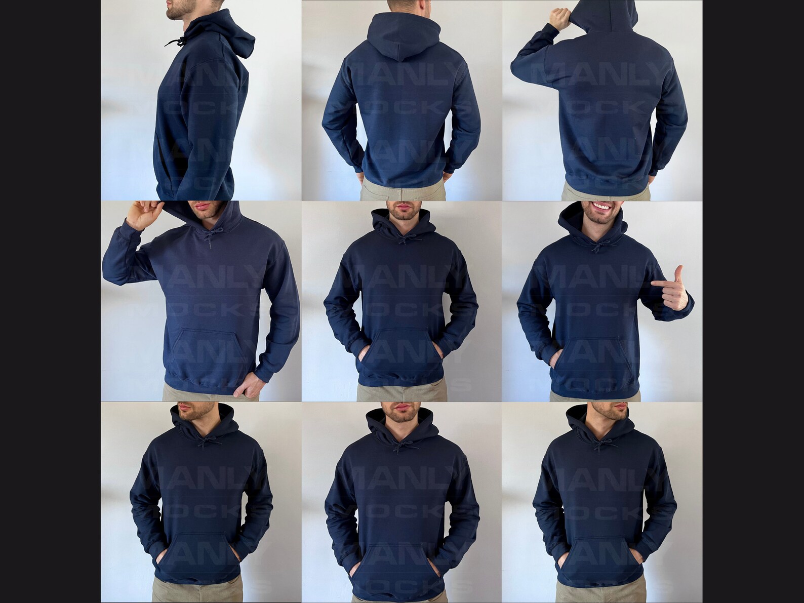 Gildan 18500 Mockup Navy Hoodie Mockup 18500 Hoodie Mockup - Etsy