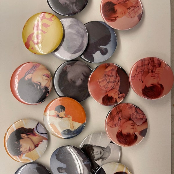 Bts Buttons - Etsy