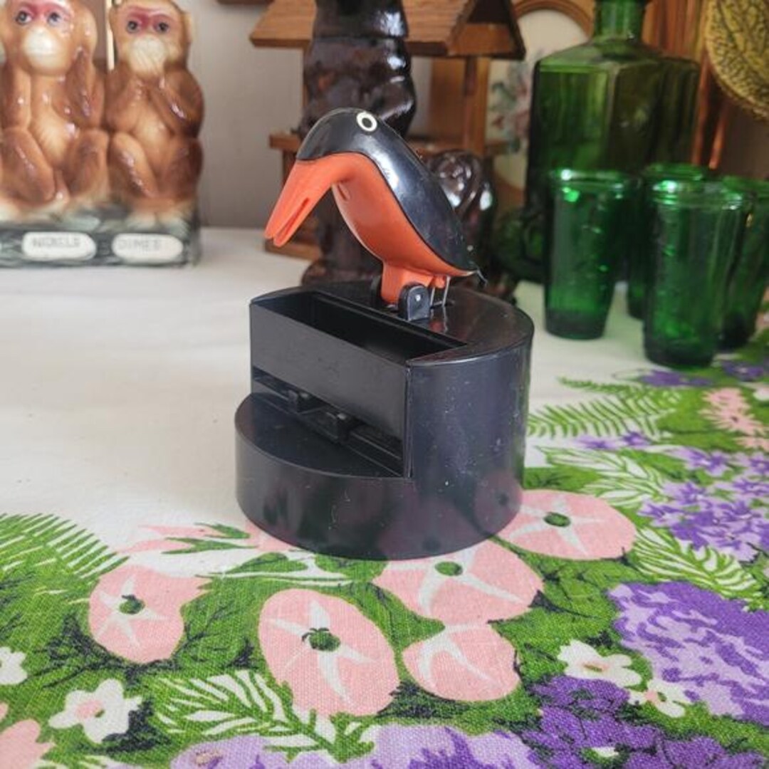 Vintage Bird Toothpick Dispenser - Etsy