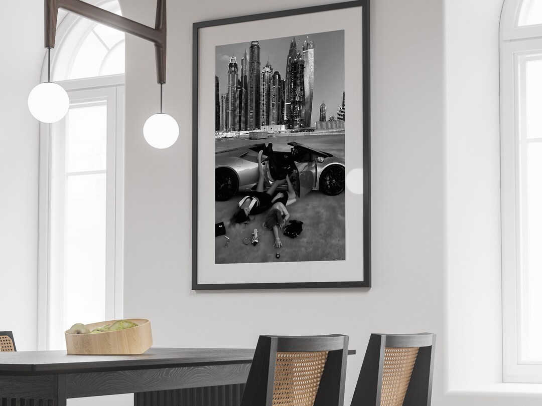 Wasted Drunk Girl Print, Bar Cart Wall Art, Black and White, Vintage ...