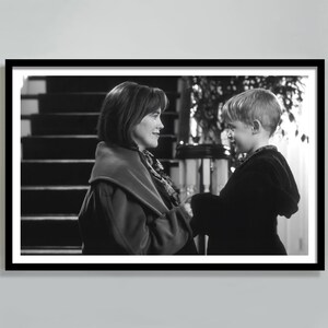 Home Alone Movie Poster, Leave Child for a Week, Movie Scene Wall Art ...