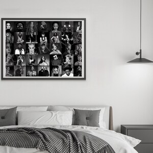 Iconic Music Legends Poster, Printable Wall Art for Home, Perfect Gift ...