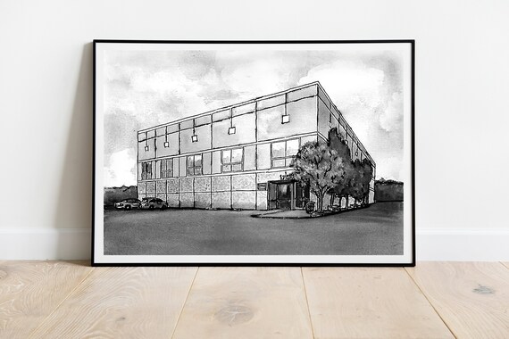 Pam's painting of the office store