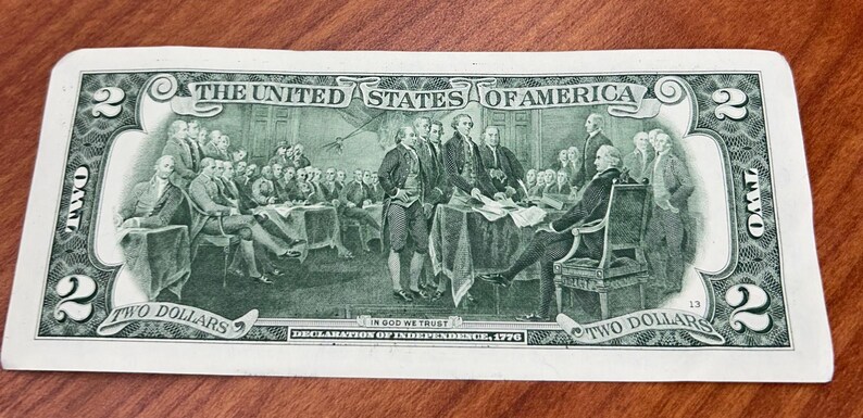 2 Dollar Bill - Set of 20 Sequential Serial Numbers - Perfect for ...