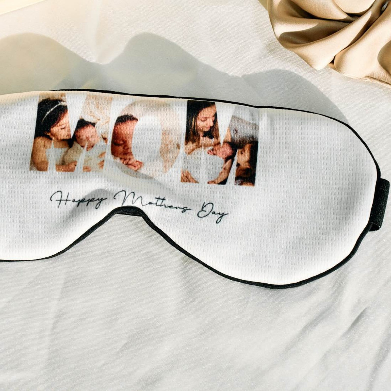 Personalized Mother's Day Photo Eye Mask - Custom Photo Sleep Mask ...