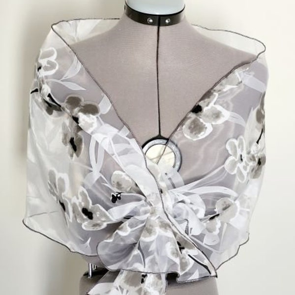 Organza Scarf - Etsy
